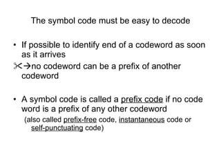 Huffman coding | PPT