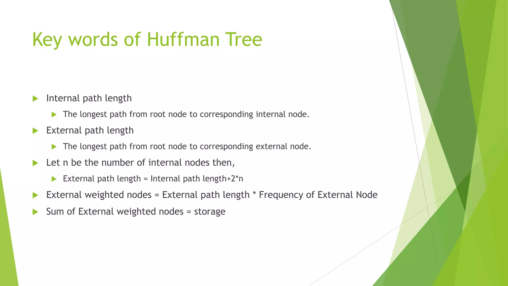 Huffman coding || Huffman Tree | PPTX
