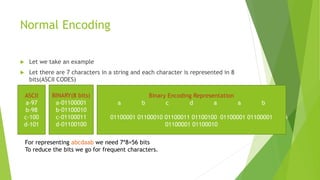 Huffman coding || Huffman Tree | PPTX