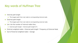 Huffman coding || Huffman Tree | PPTX