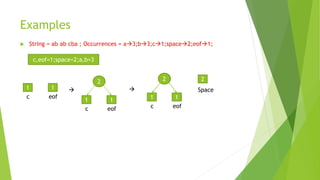 Huffman coding || Huffman Tree | PPTX