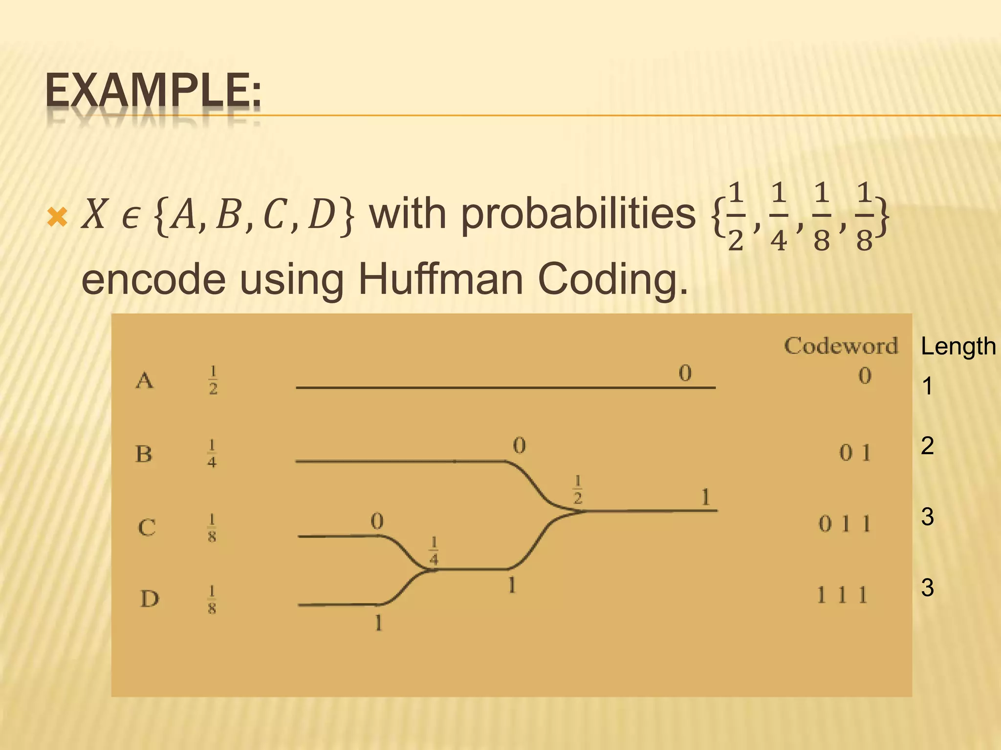 Huffman coding | PPTX