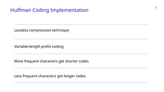 Huffman Algorithm for File Compression.pptx
