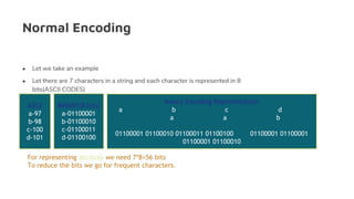 Huffman coding || Huffman Tree | PPT