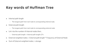 Huffman coding || Huffman Tree | PPT