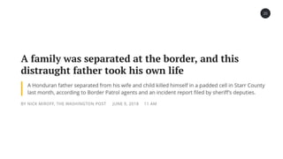 Family Separation: The Lasting Effects of Reasonless Trauma | PPT