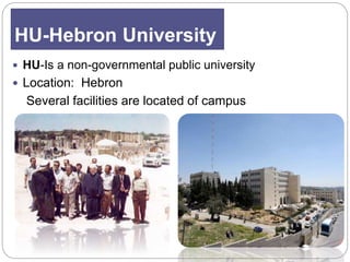 Hebron University | PPTX