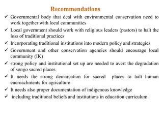 Traditional institutions and indigenous knowledge in natural resource ...