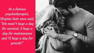 5 Kinds of Hugs Everyone Must Know! | PPTX