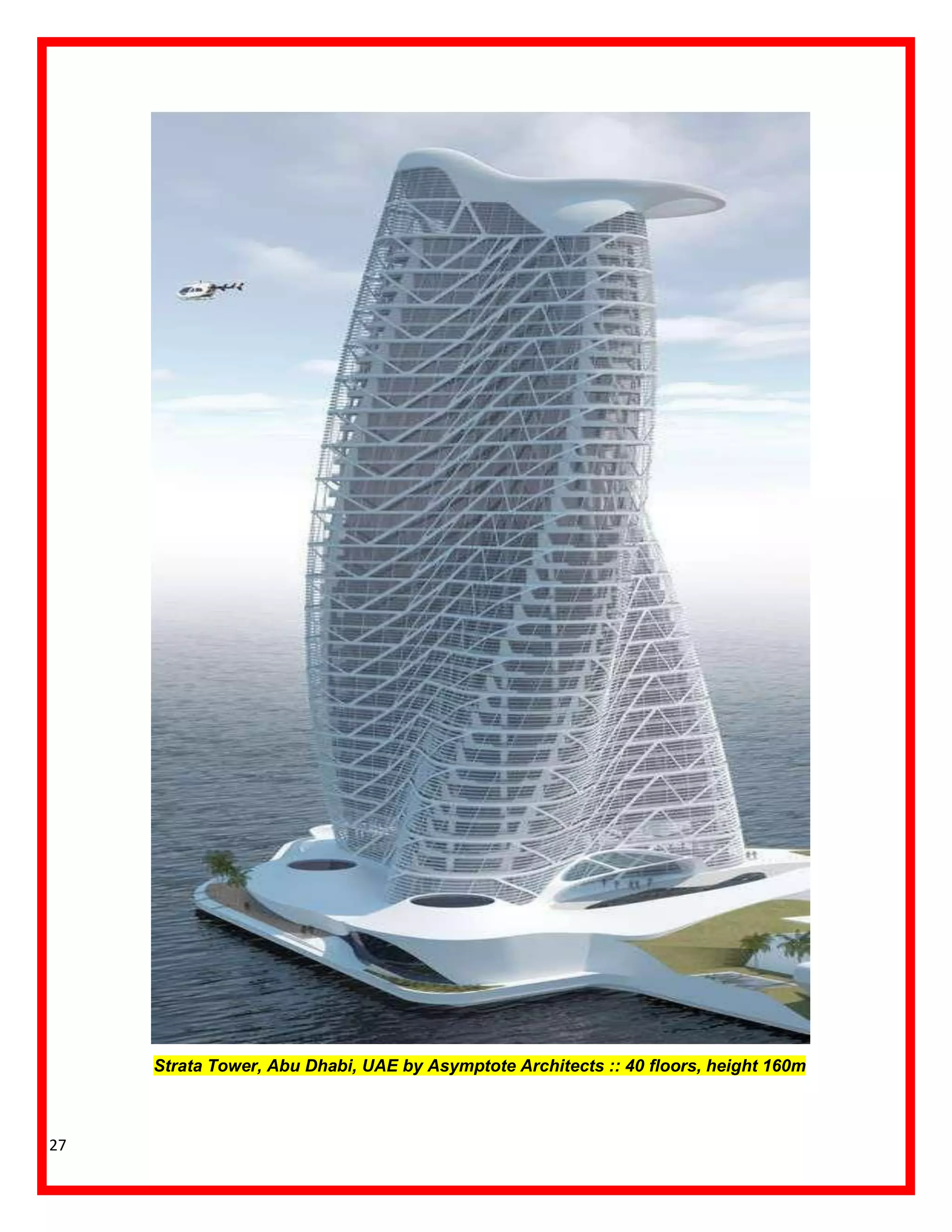 Huge skyscraper Architectural - structural Design | PDF