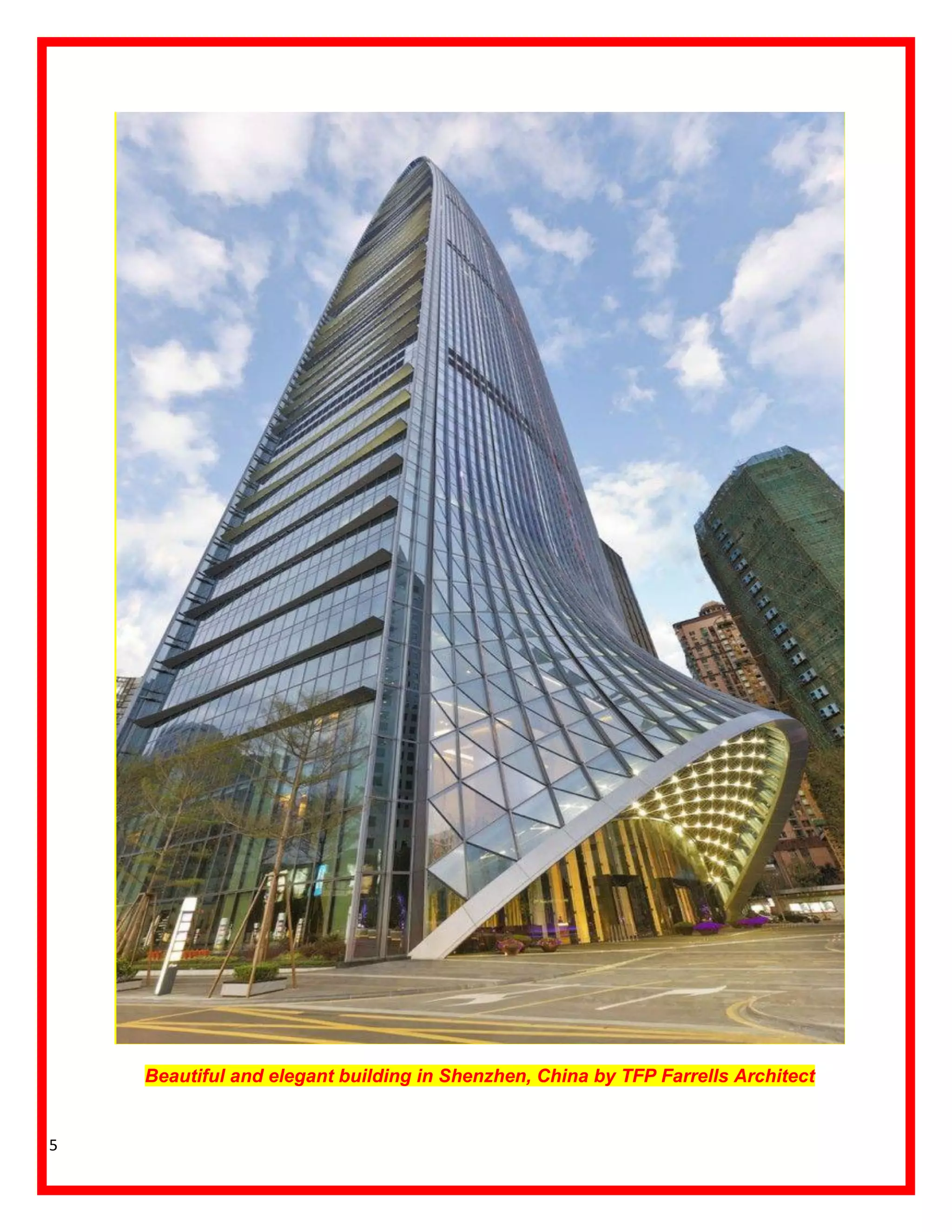 Huge skyscraper Architectural - structural Design | PDF