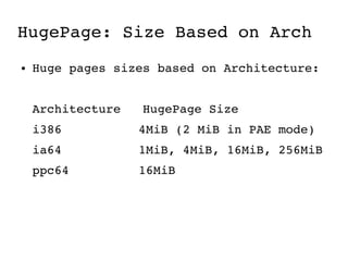 Hugepage | PDF