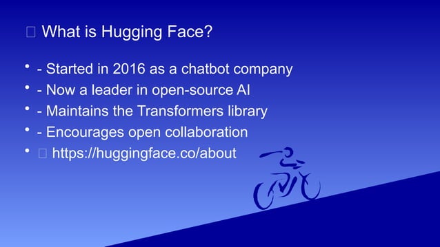 Learn to build AI models with Hugging Face Generative AI | PPT