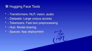 Learn to build AI models with Hugging Face Generative AI | PPTX