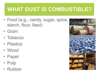 What is Combustible Dust, What are the Dangers, and how to lessen your ...
