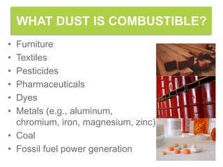 What is Combustible Dust, What are the Dangers, and how to lessen your ...