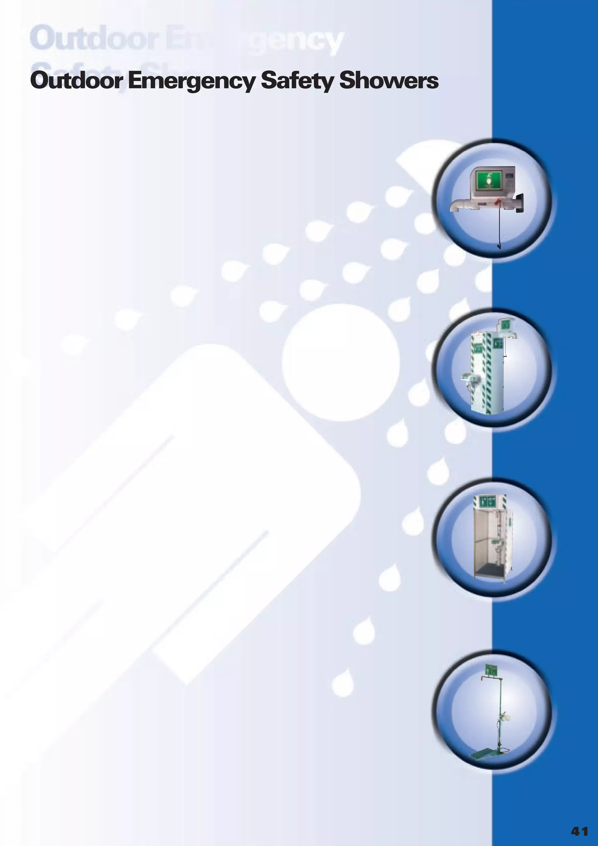Hughes Safety Showers - Outdoor Showers Brochures | PDF