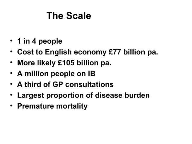 Hugh griffiths ppt | PPT | Mental Health | Diseases and Conditions