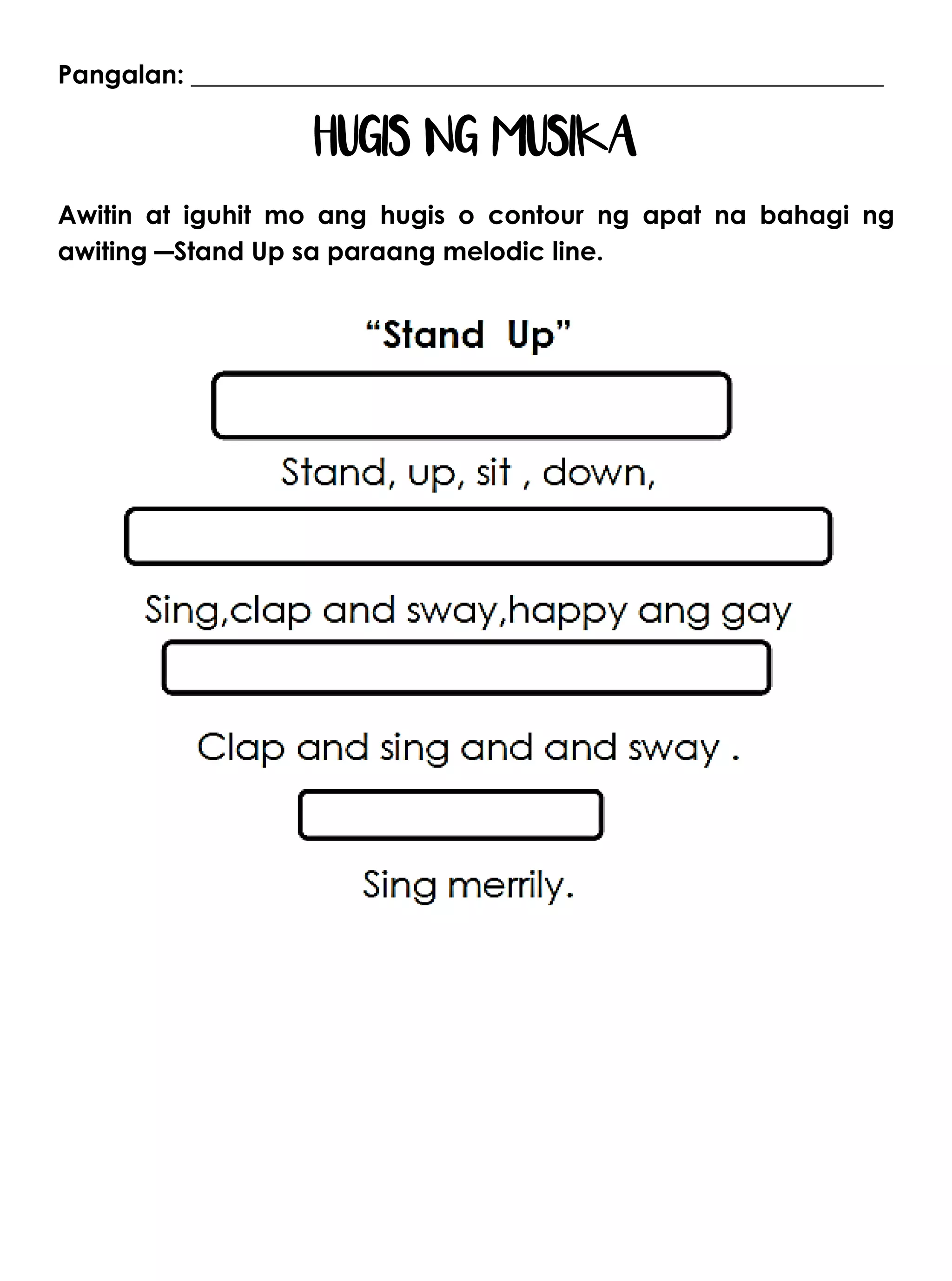 Hugis ng musika | PDF