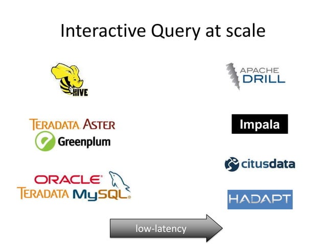 Introduction to Apache Drill - interactive query and analysis at scale | PPT