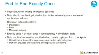 Apache Apex: Stream Processing Architecture and Applications | PPT