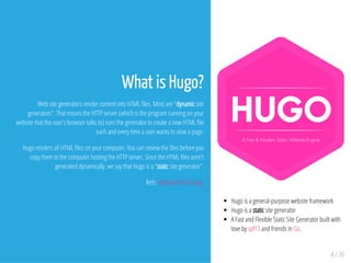 Hugo - Introduction | PDF