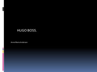 Hugo boss | PPTX