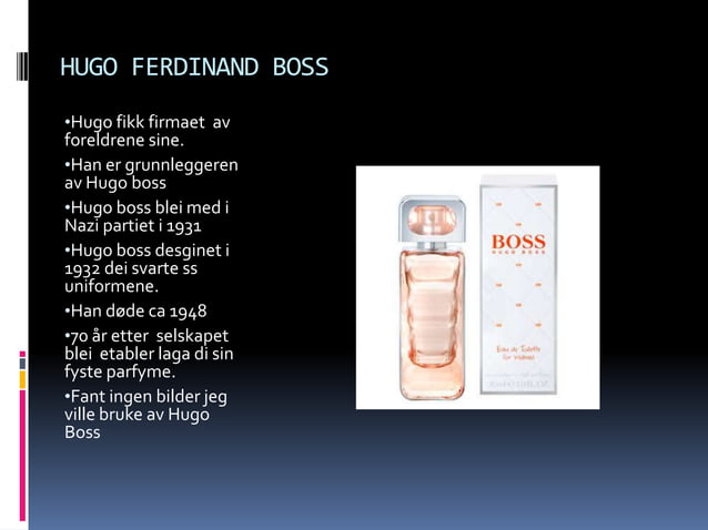 Hugo boss | PPTX