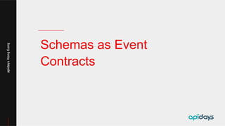 apidays LIVE Hong Kong 2021 - Event-driven APIs & Schema governance for ...