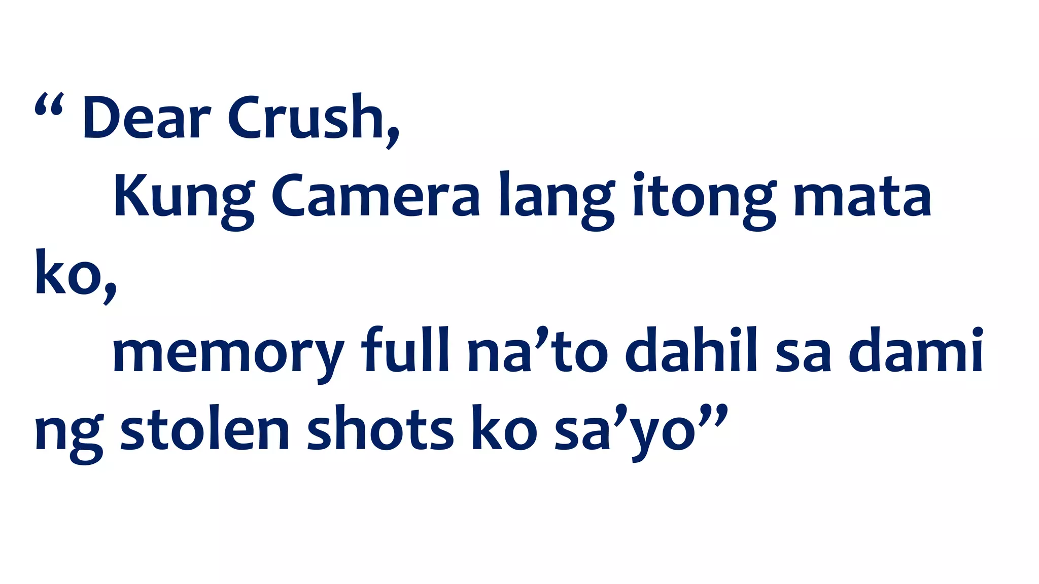 Hugot lines | PPTX