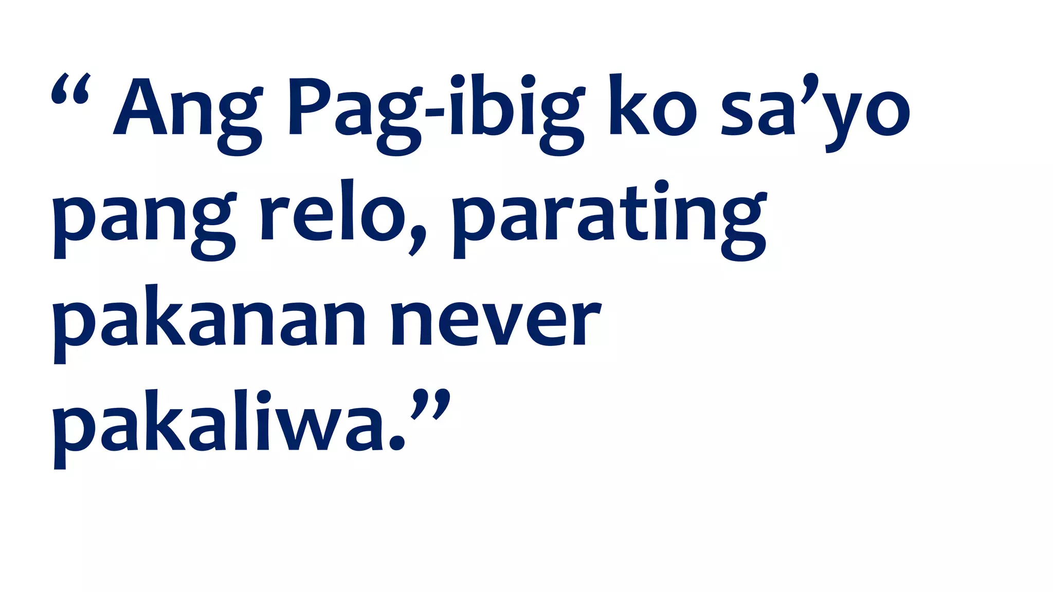 Hugot lines | PPTX