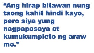 Hugot lines | PPTX