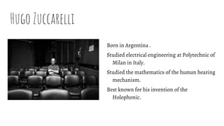 Hugo zuccarelli + delia derbyshire | PPT