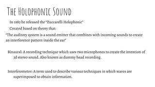 Hugo zuccarelli + delia derbyshire | PPT