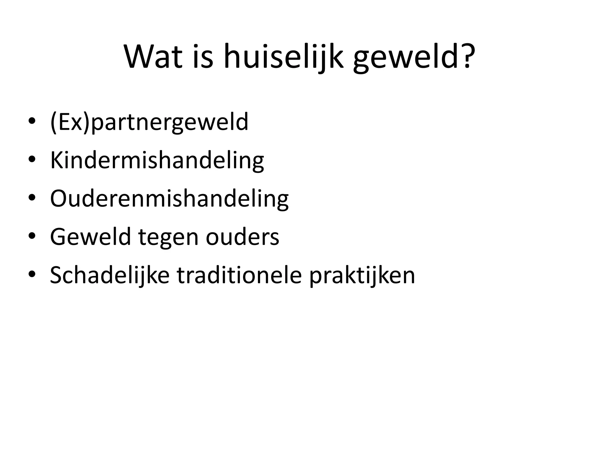 Huiselijk geweld chiel klijn | PPT