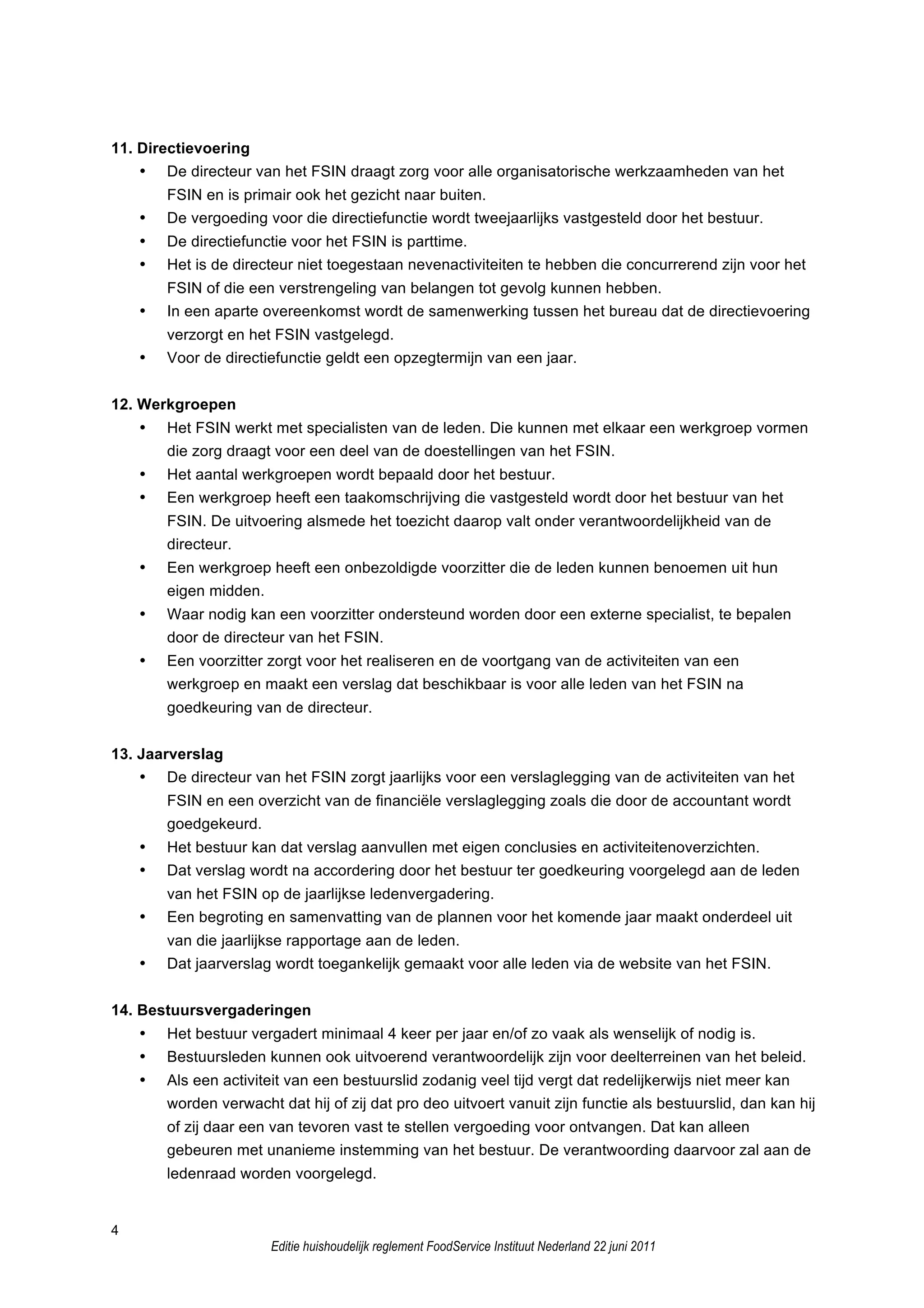 Huishoudelijk+reglement+22+juni+2011 | PDF