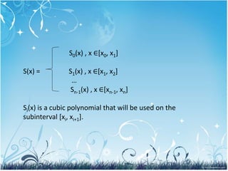 polynomial interpolation | PPTX