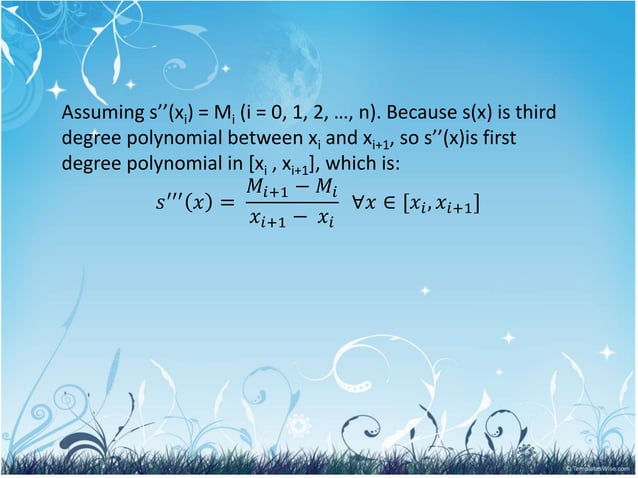 Polynomial Interpolation Ppt