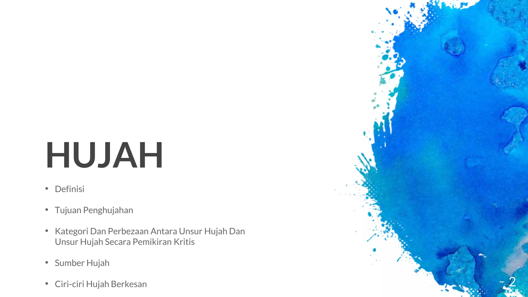 Hujah dan Falasi | PPTX