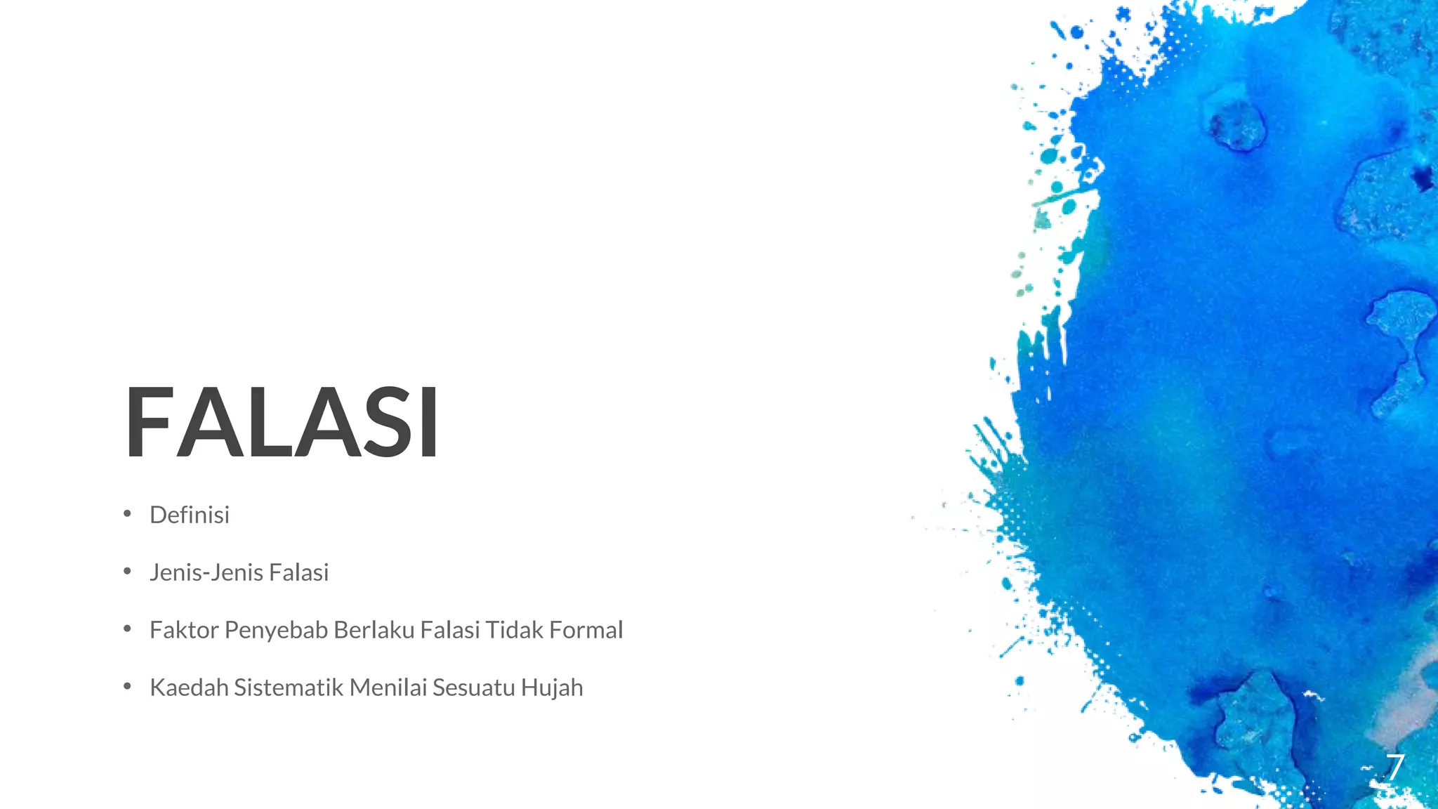 Hujah dan Falasi | PPTX