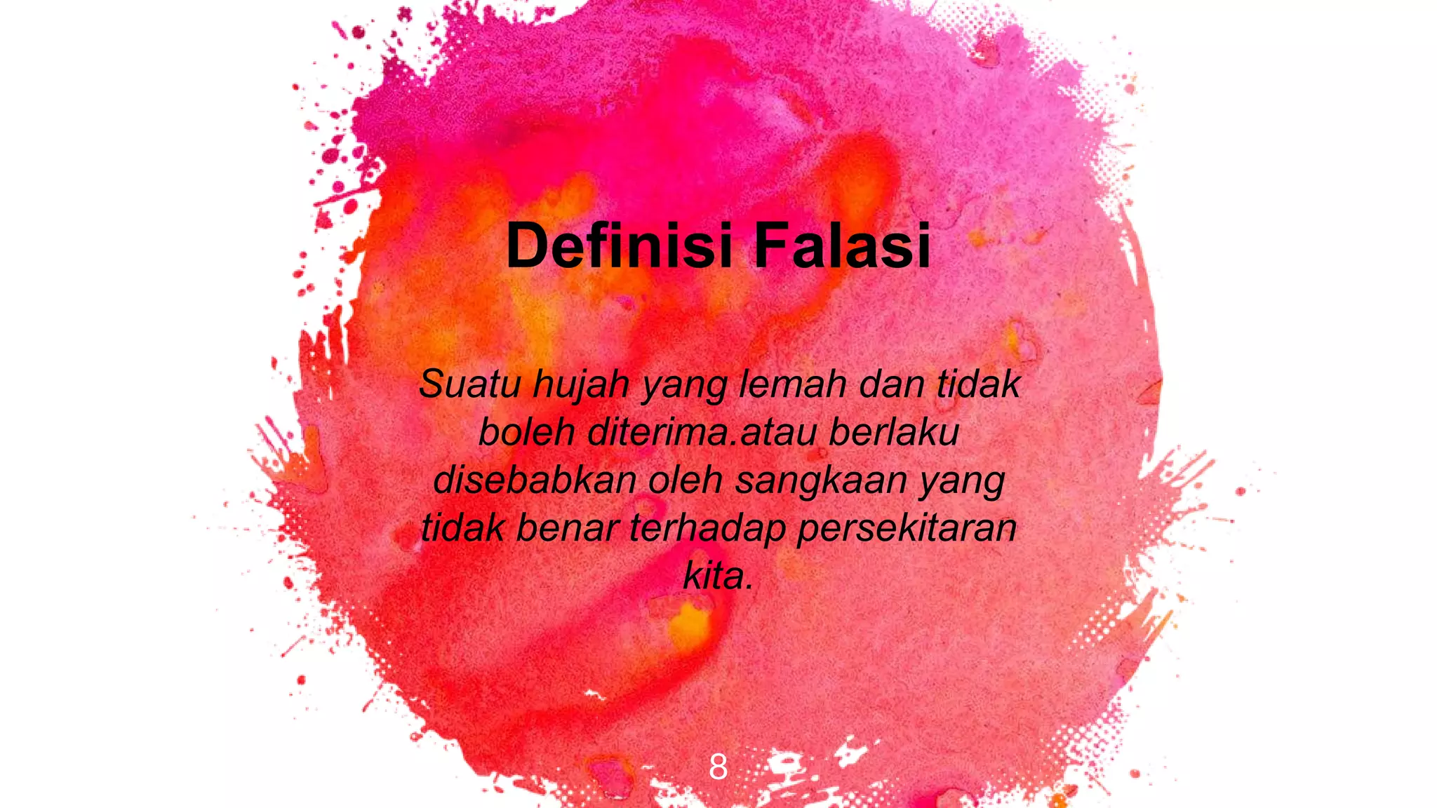 Hujah dan Falasi | PPTX