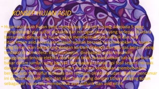Hujan Asid | PPTX