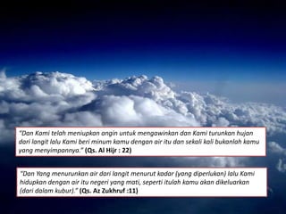 Hujan menurut al quran bahan motivasi dan dawah | PPTX