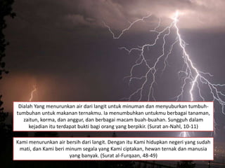 Hujan menurut al quran bahan motivasi dan dawah | PPTX
