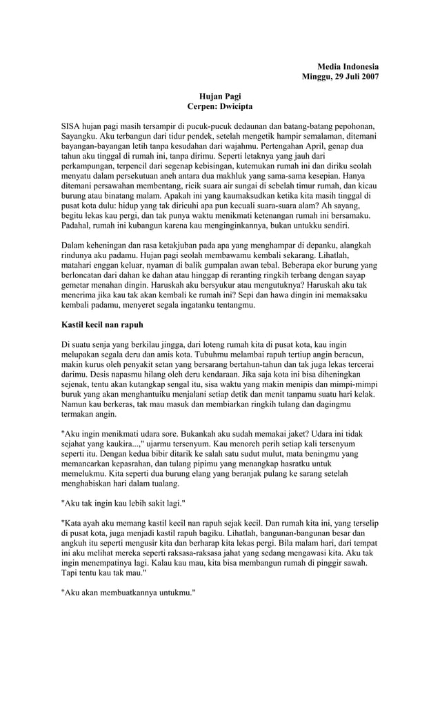 Hujan pagi (dwicipta) | DOC