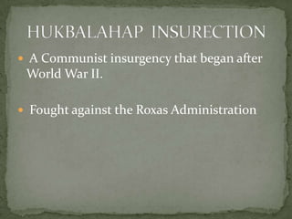 Hukbalahap | PPTX