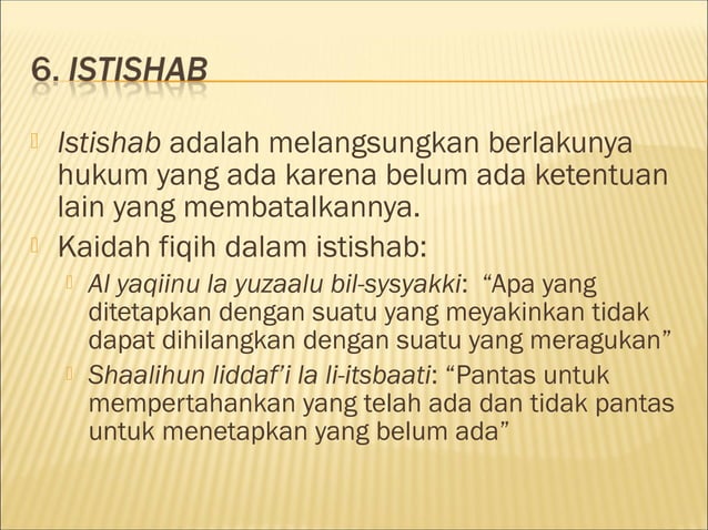 sumber hukum islam & metode ijtihad | PPT