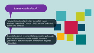 HUKUKUN İKTİSADİ ANALİZİ’NE GİRİŞ -Temel Kavramlar ve Temel İlkeler- | PPT