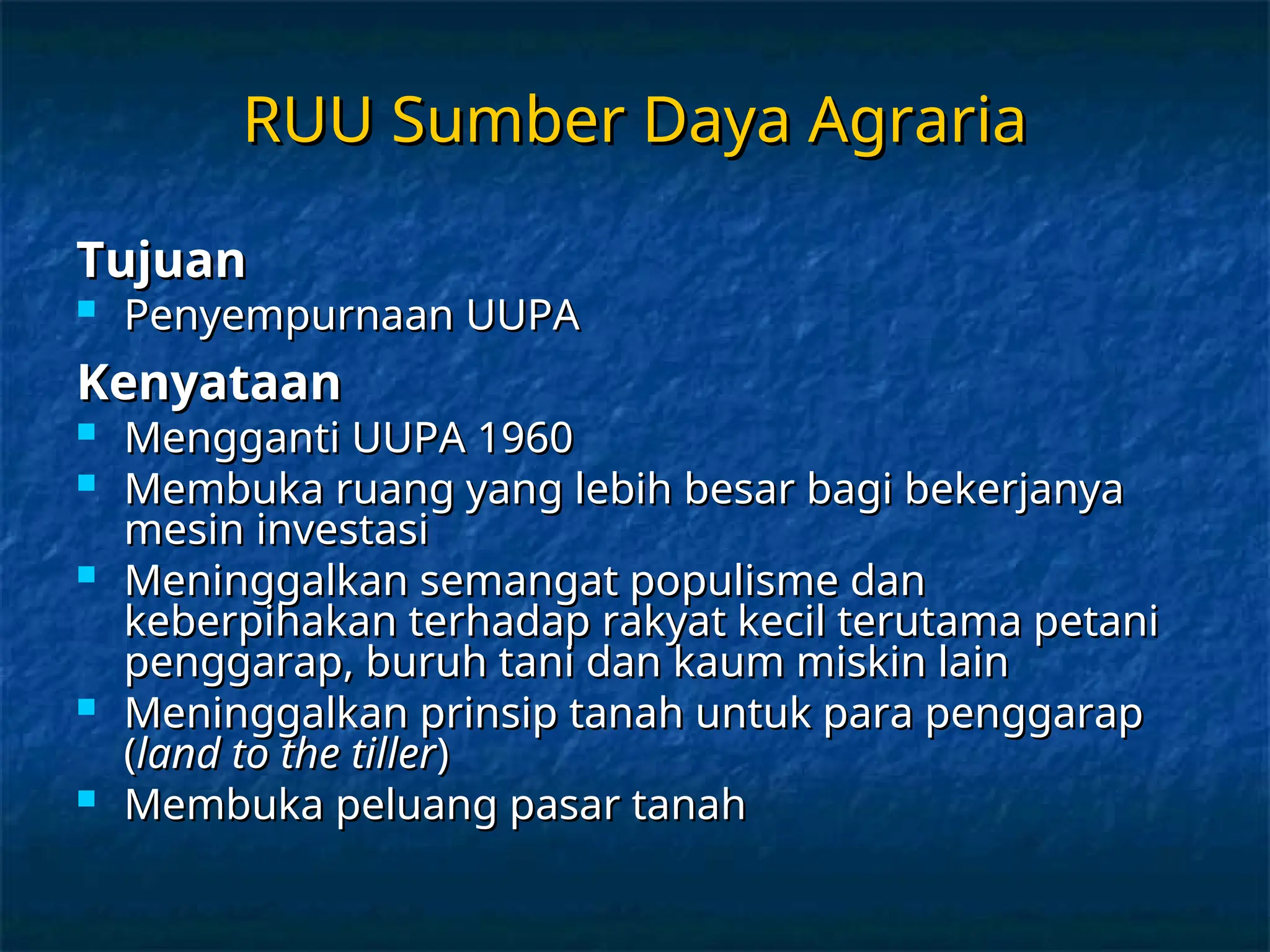 Hukum-Agraria-Sejarah Masa Kemerdekan.ppt