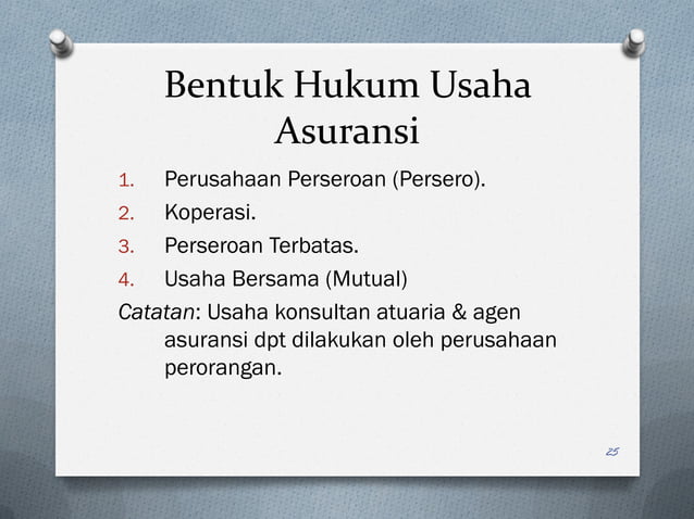 dasar hukum asuransi beserta prinsip dasar asuransi | PDF